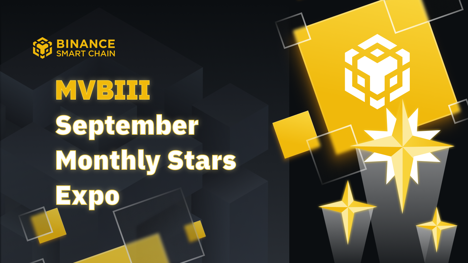 Join us for the #MVBIII Monthly Stars September Expo - BNB Chain Blog