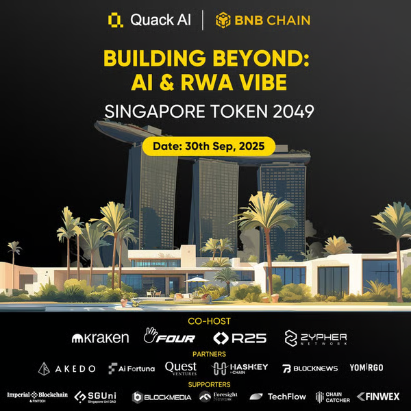 BNB Chain Gears Up for TOKEN2049 Singapore - BNB Chain Blog